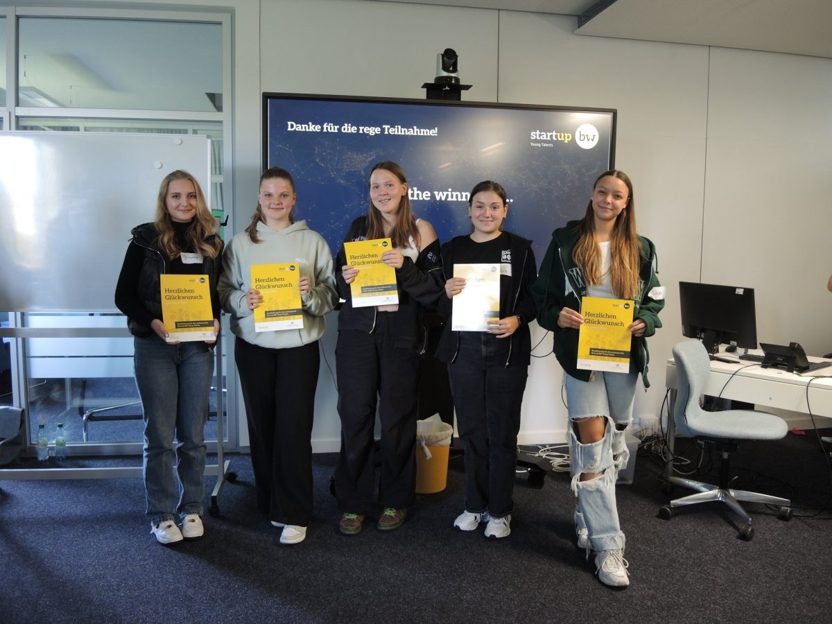 Start-up BW Young Talents an der JFK – John F. Kennedy Schule Esslingen